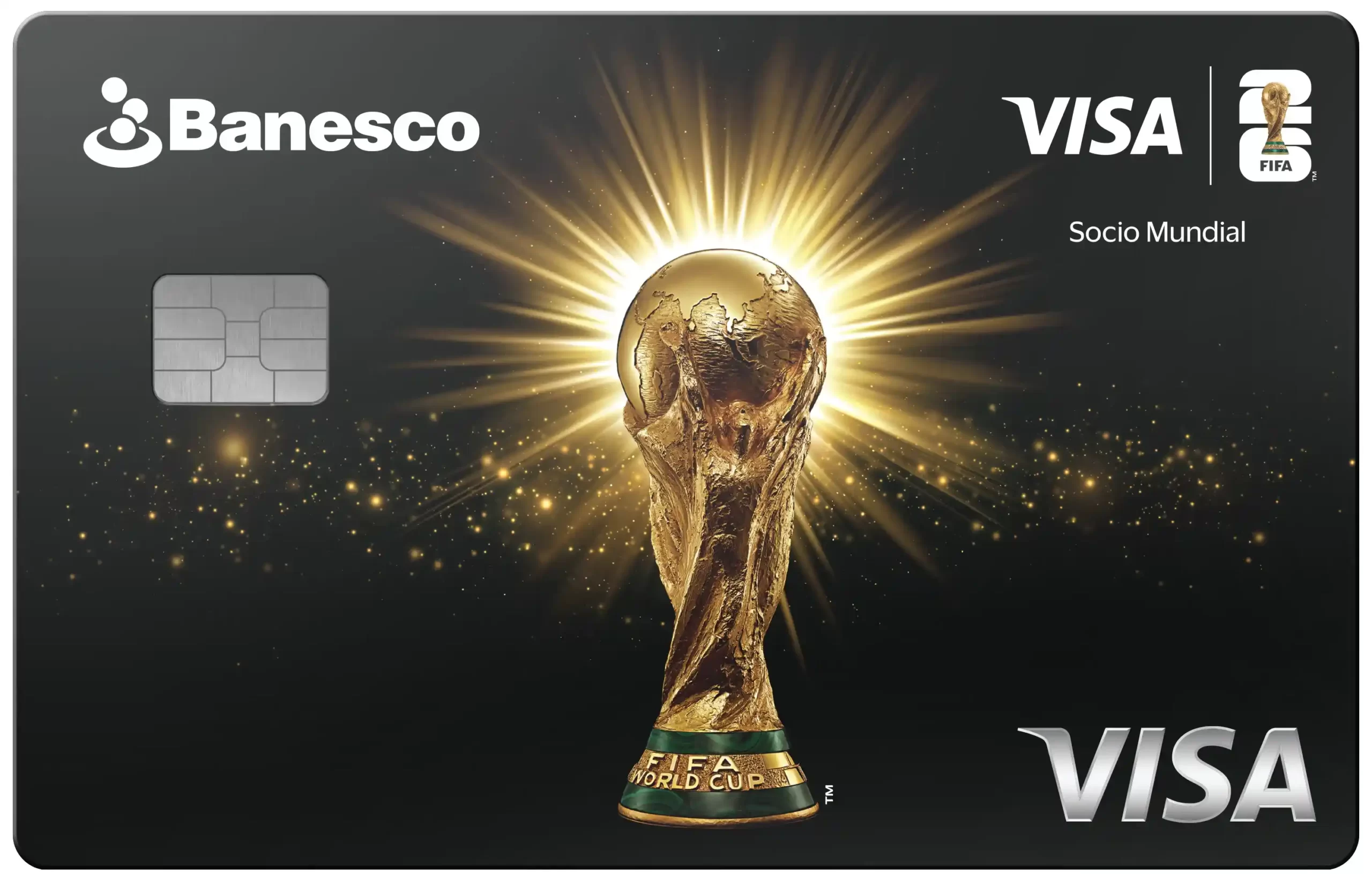 Tarjeta Visa Banesco Copa Mundial FIFA 2026 | Banesco Contigo